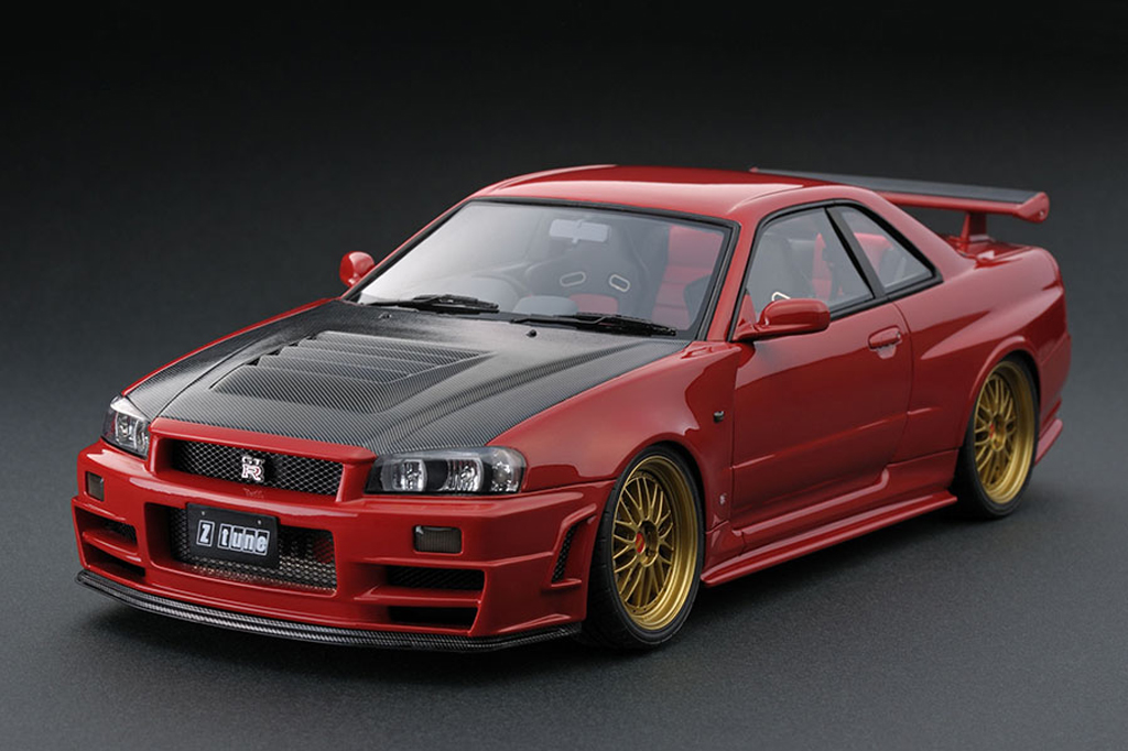 Diecast model cars Nissan Skyline R34 1/18 Ignition Model R34 Nismo GT ...