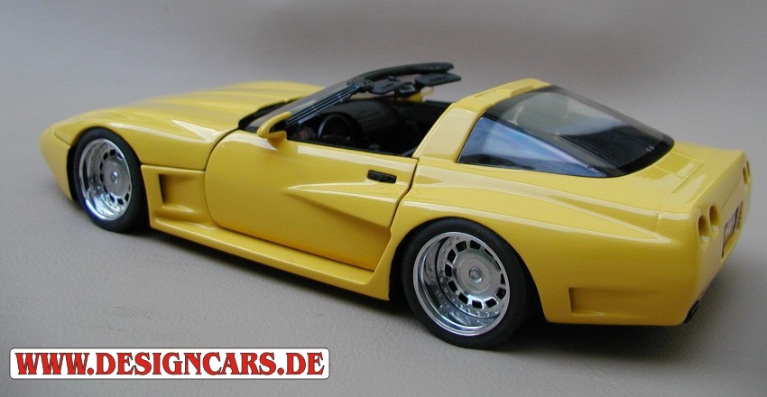 Diecast model cars Chevrolet Corvette C4 ZR1 1/18 Maisto C4 ZR1 geiger ...