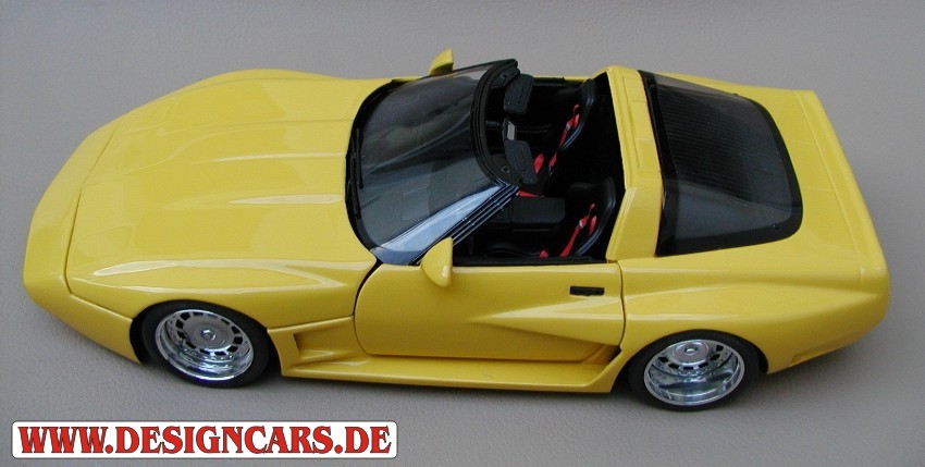 Diecast model cars Chevrolet Corvette C4 ZR1 1/18 Maisto C4 ZR1 geiger ...