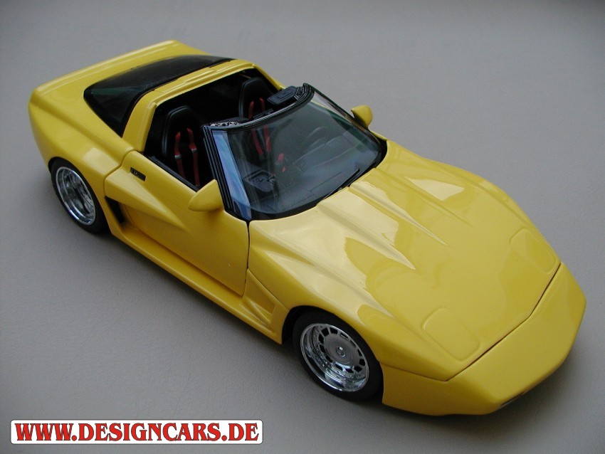 Diecast model cars Chevrolet Corvette C4 ZR1 1/18 Maisto C4 ZR1 geiger ...