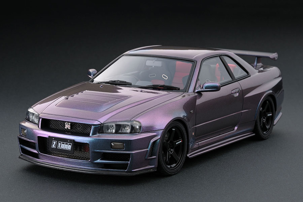 Diecast model cars Nissan Skyline R34 1/18 Ignition Model R34 Nismo GT ...