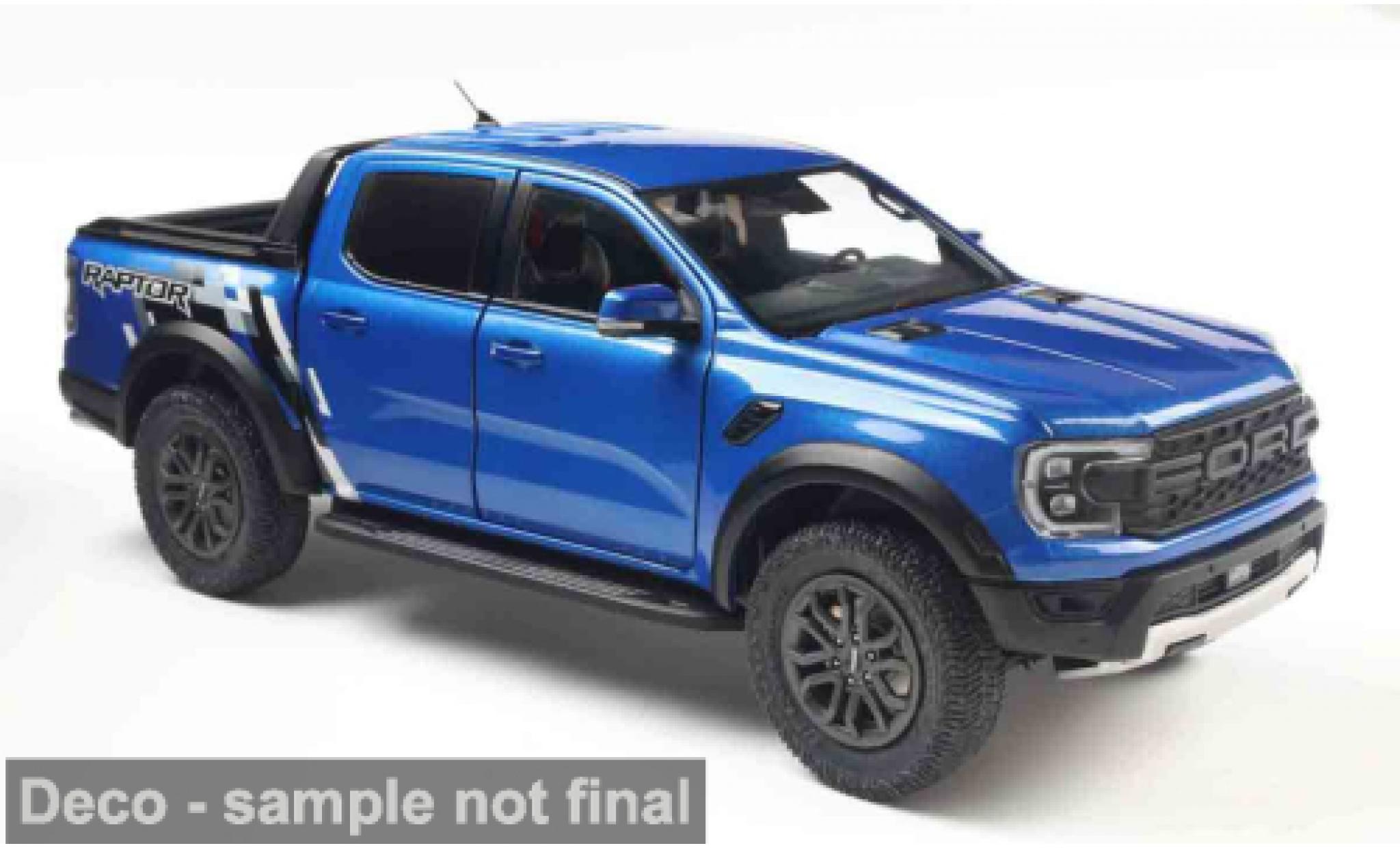 Diecast model cars Ford Ranger 1/18 Solido Raptor blau 2024 1:18 ...